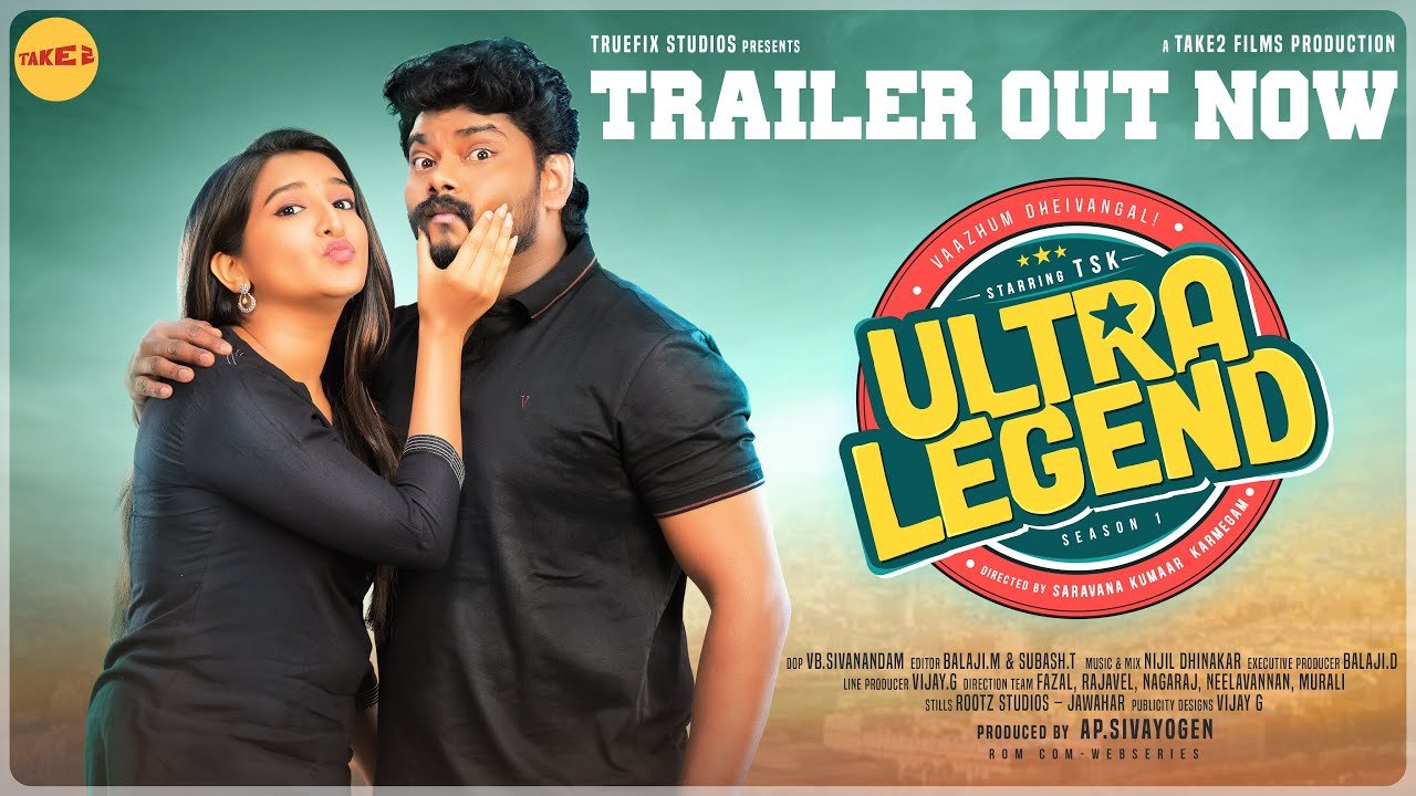 Ultra Legend - Official Trailer | TSK, Ashika Yash | Tamil Rom Com Web Series | English Sub ...