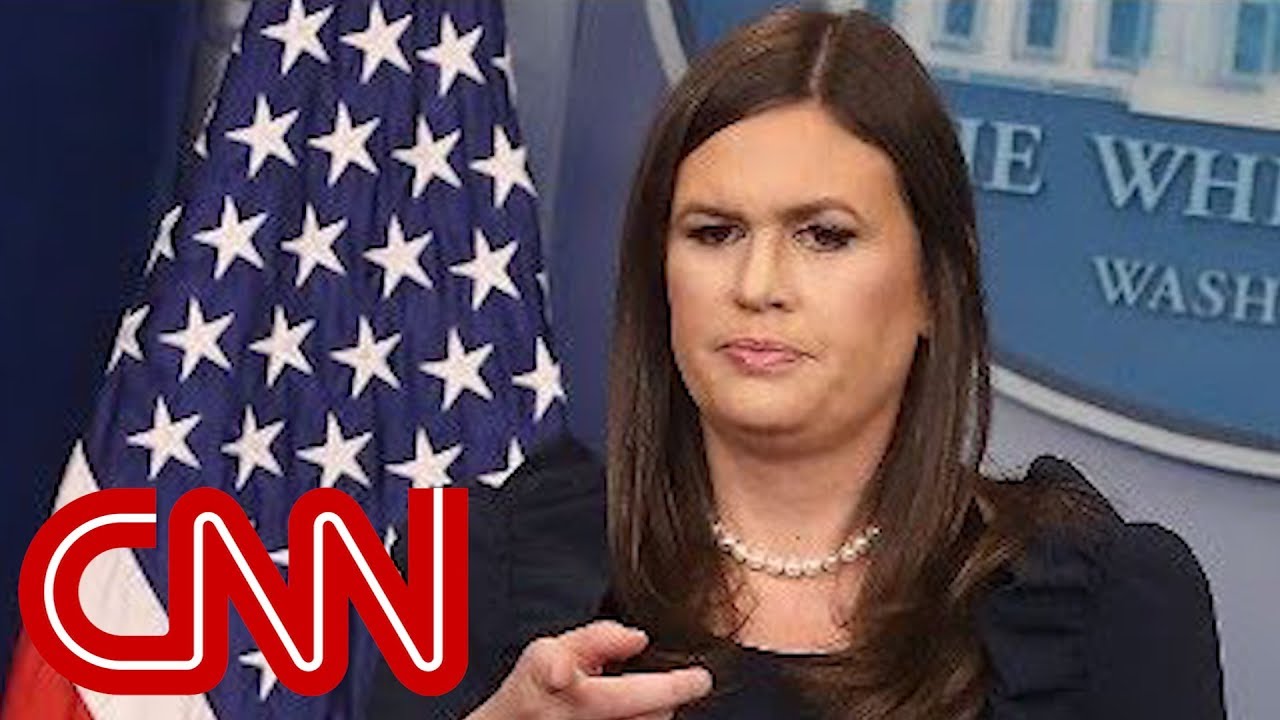 Stelter: Lack of answers from Sarah Huckabee Sanders - YouTube