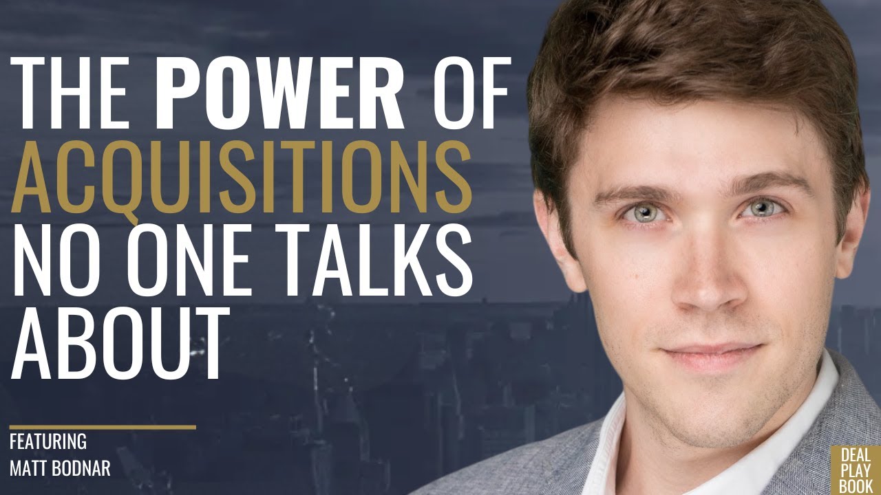 Scaling Through Acquisitions Instead of Building a Startup with Matt ...