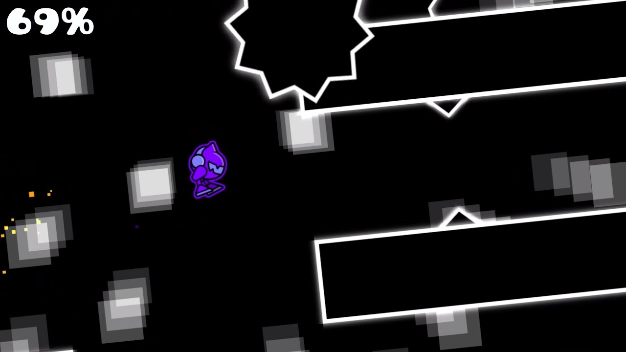 69% in X (Geometry Dash) - YouTube