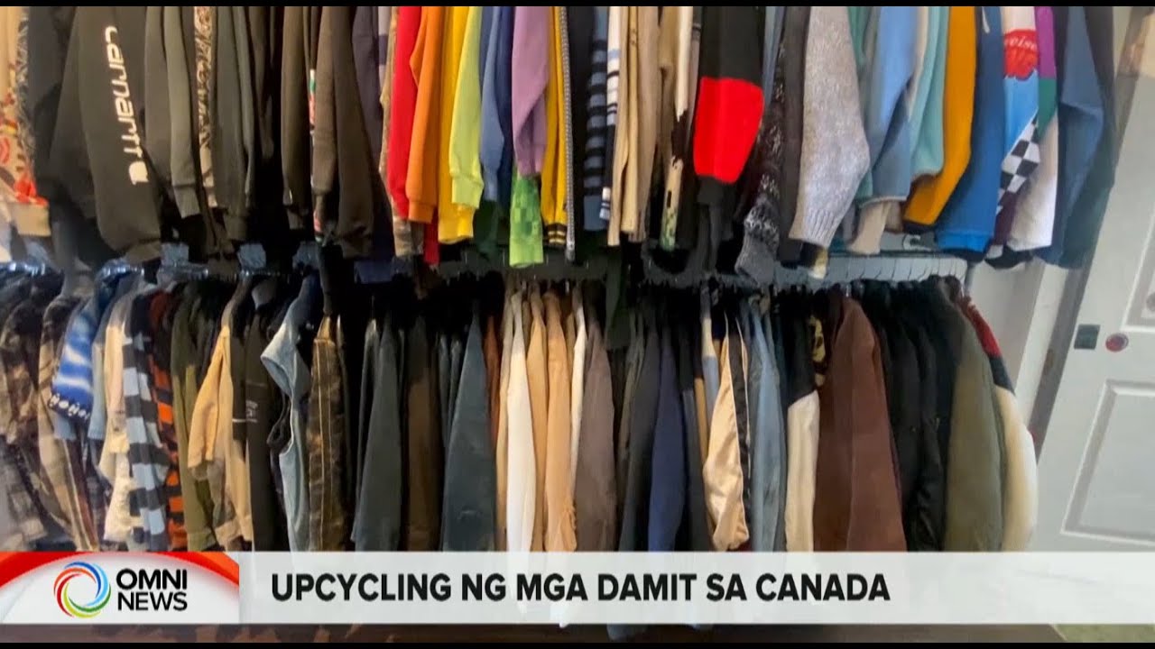 Upcycling ng mga damit sa Canada | OMNI News Filipino - YouTube