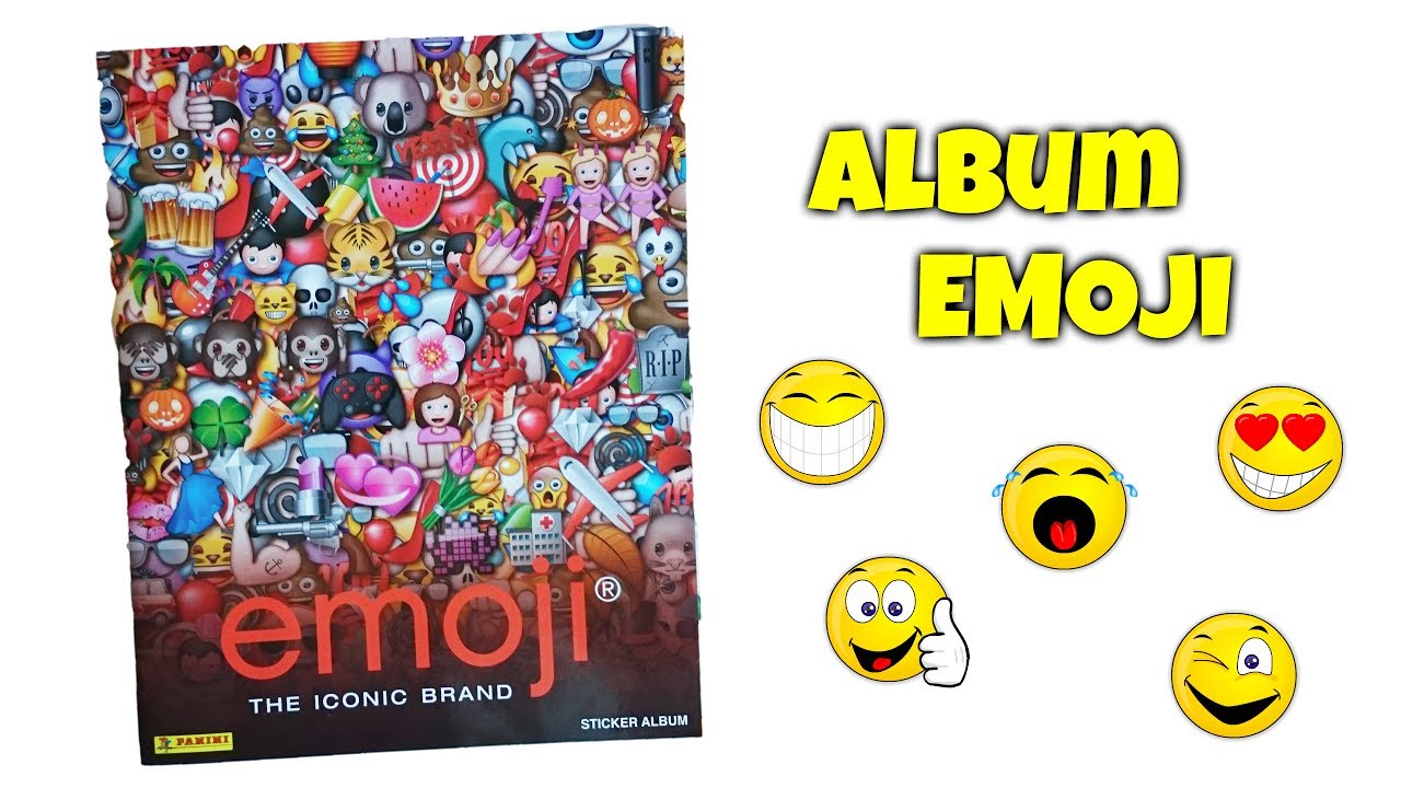 Album de Emojis Panini - Pegatinas de Emojis - YouTube