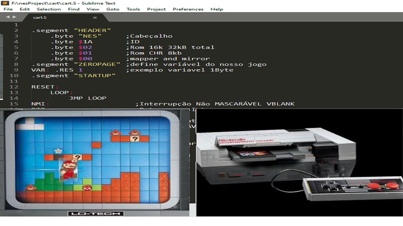 Programando para Nintendinho - YouTube
