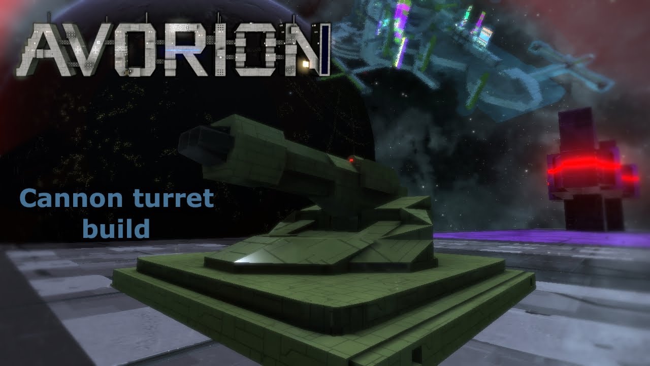 Avorion Gameplay of Building Montage a Cannon Turret Skin. Gaming with ...