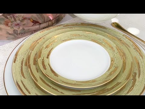 Olivia Porcelain Dinnerware Collection - CASANOI by Porcel - YouTube