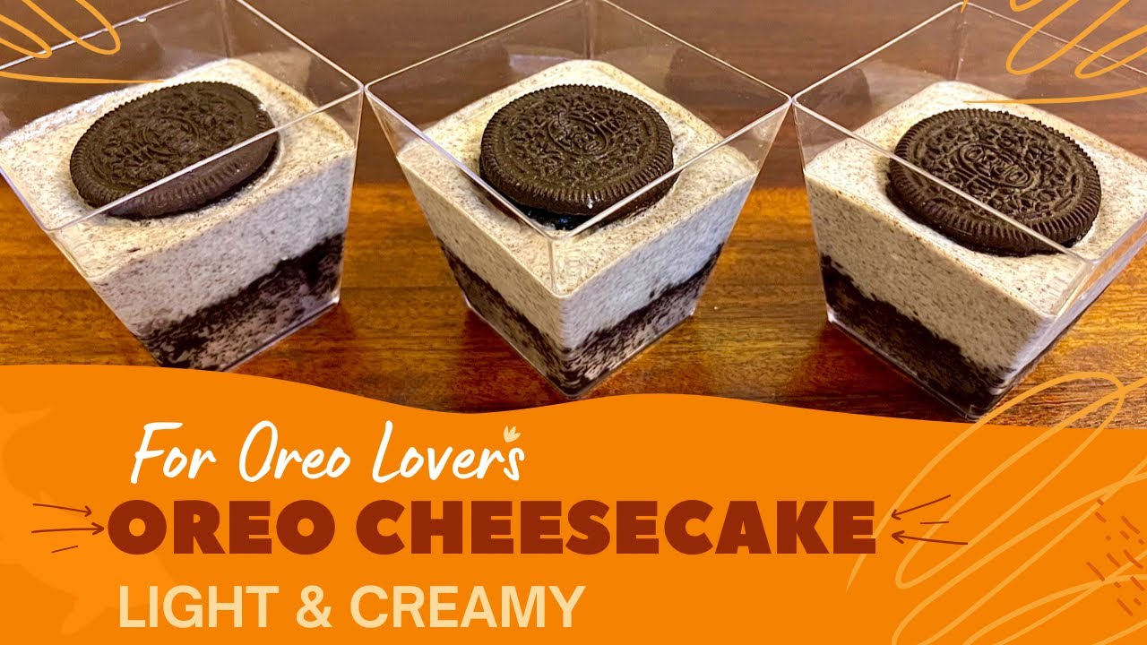 Fluffy And Light! (Oreo cheesecake) - YouTube