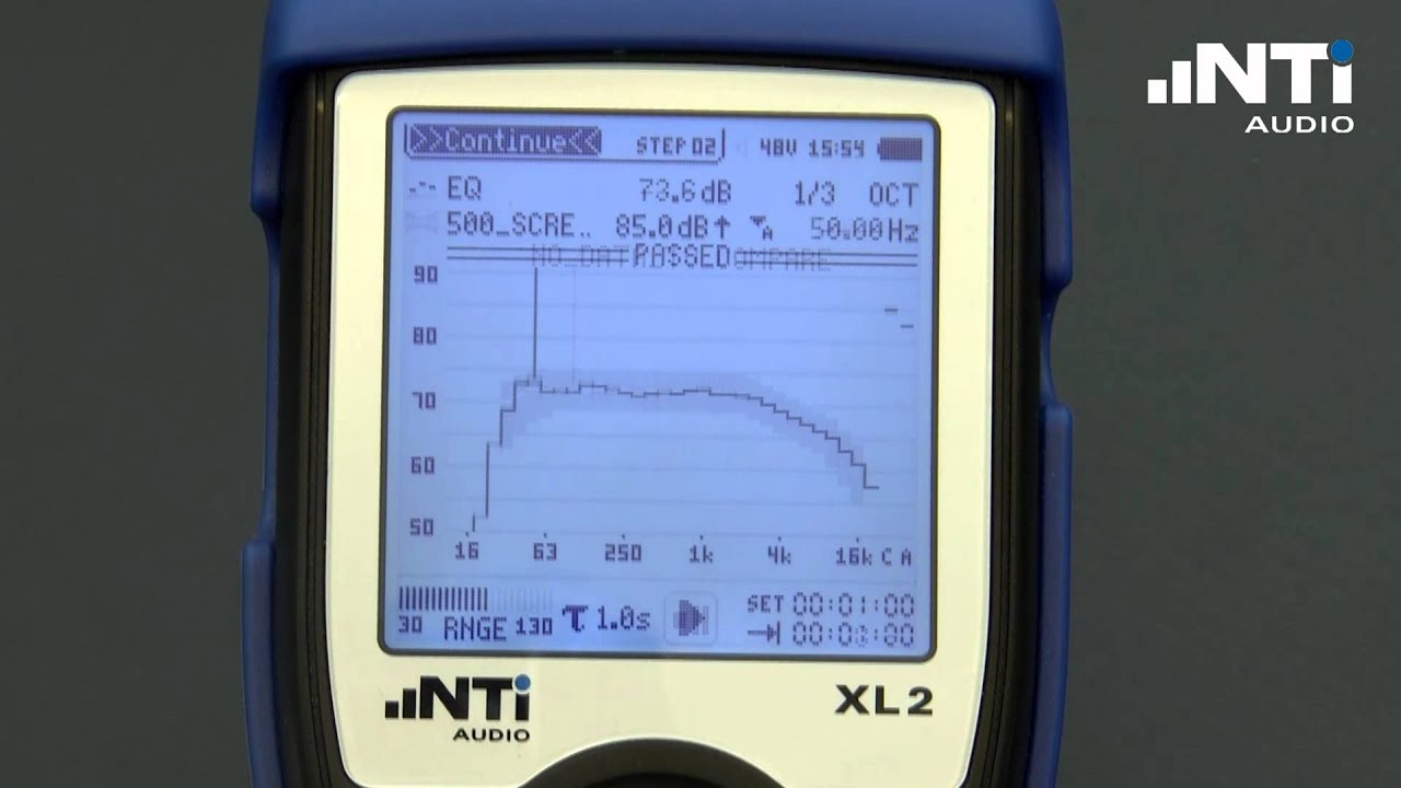 NTi Audio: Cinema Meter Option for the XL2 - YouTube
