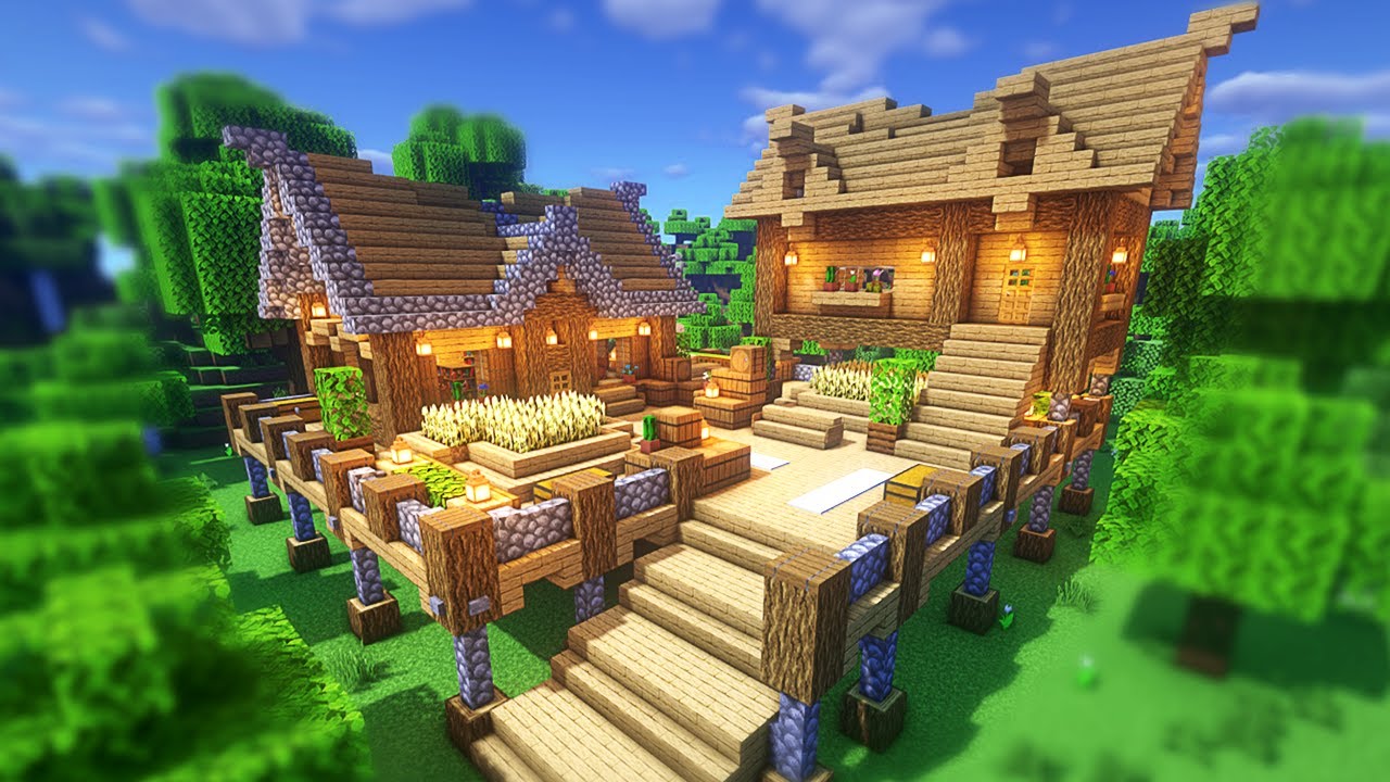 Easy Survival Base Tutorial - Minecraft Building Tutorial #31 - YouTube
