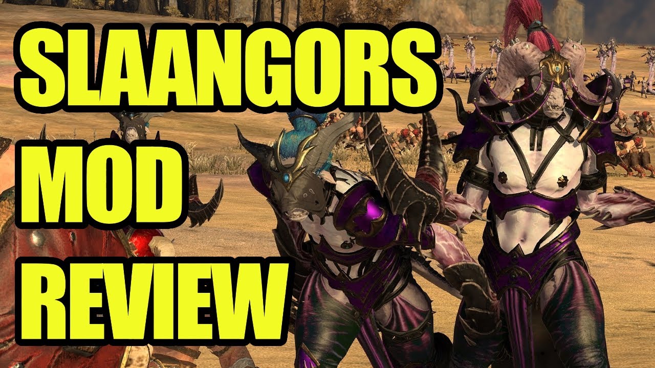 Slaangors of Slaanesh - Total War Warhammer 3 - Mod Review - YouTube