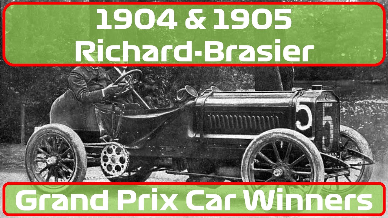 1904 & 1905 Richard-Brasier 80hp - YouTube