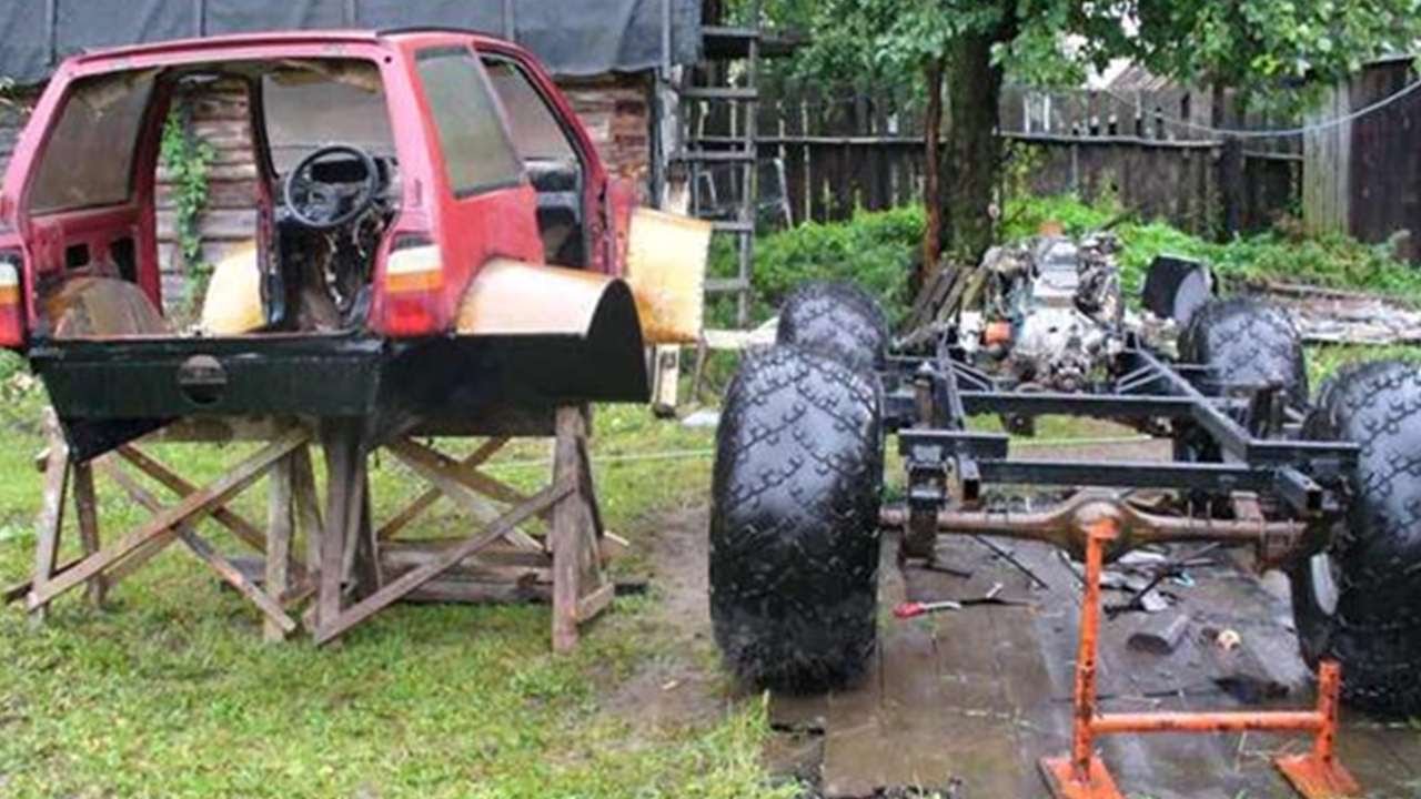 #1456. Lada 1111 OKA Full Drive [RUSSIAN CARS] - YouTube