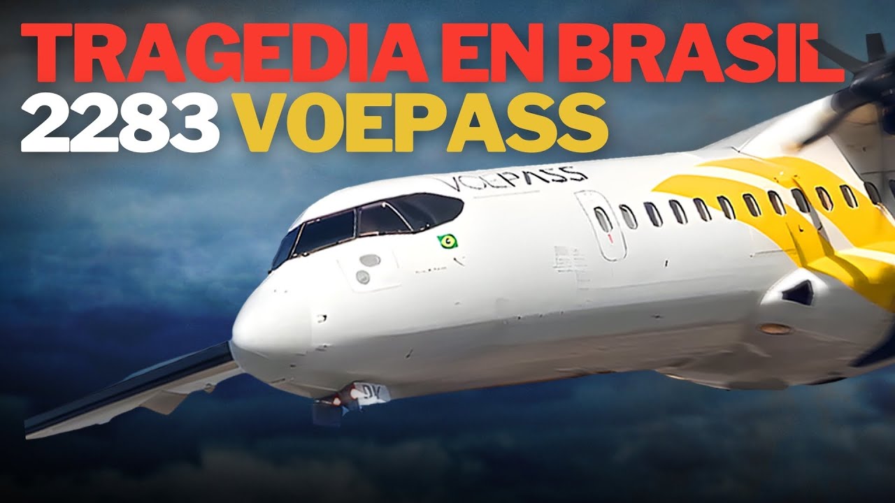 ATR 72 en barrena: La impactante caída del vuelo 2283 de VOEPASS en ...