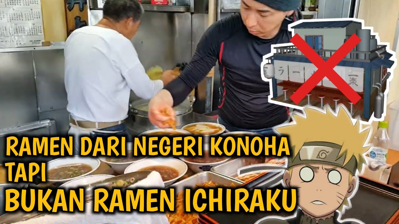 RAMEN DARI NEGERI KONOHA | JAPAN STREET FOOD RAMEN - YouTube