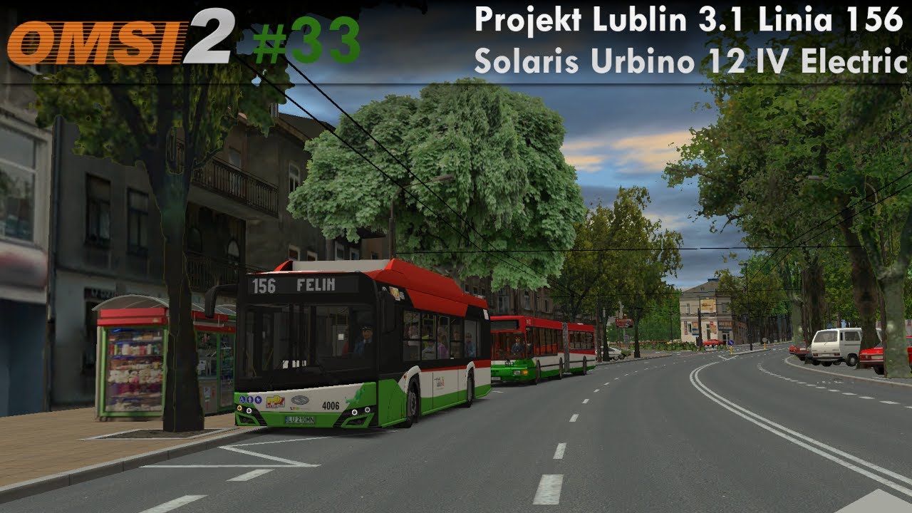 Omsi 2 #33 | Projekt Lublin 3.1 Linia 156 | Solaris Urbino 12 IV ...