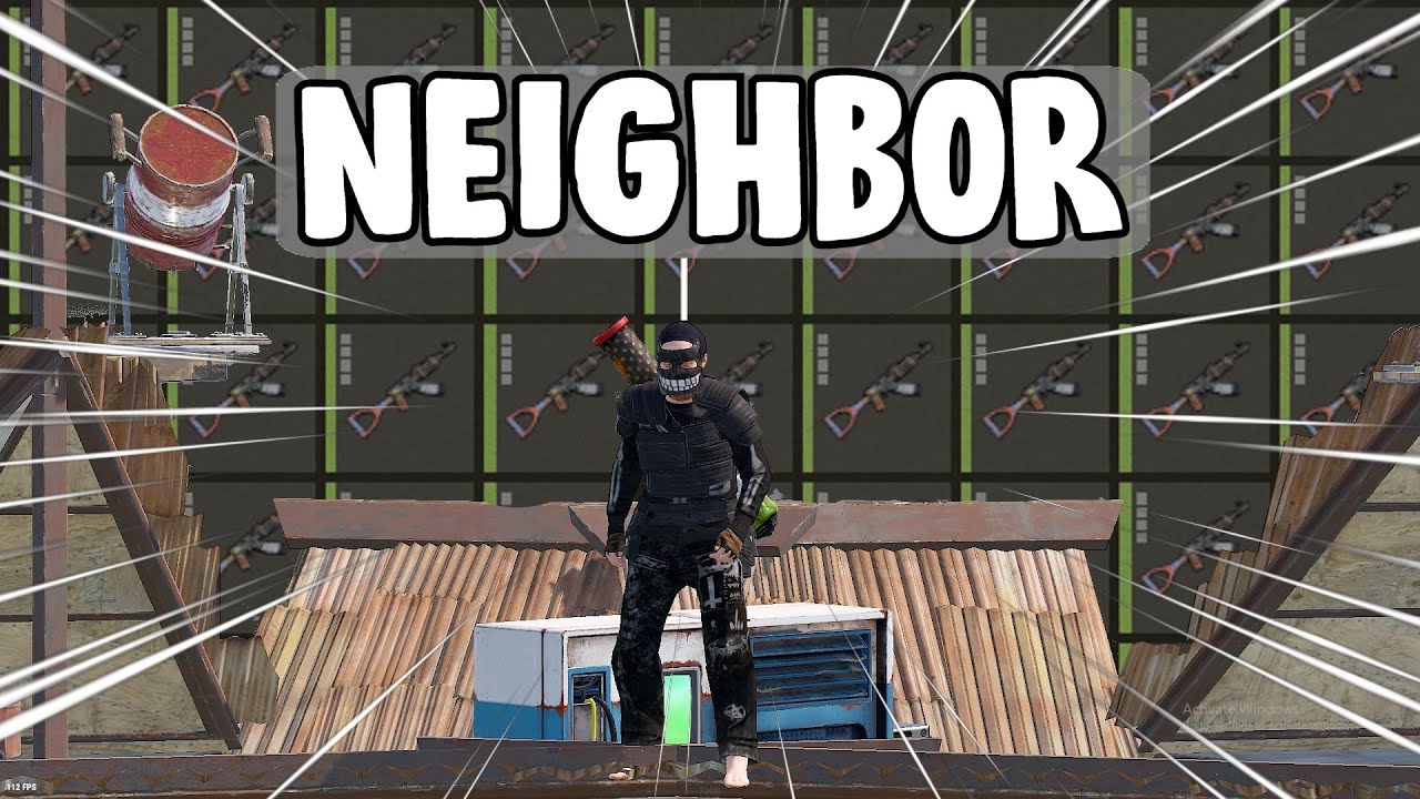 THE BATTLE FOR THE NEIGHBORHOOD - RUST DUO SURVIVAL - YouTube