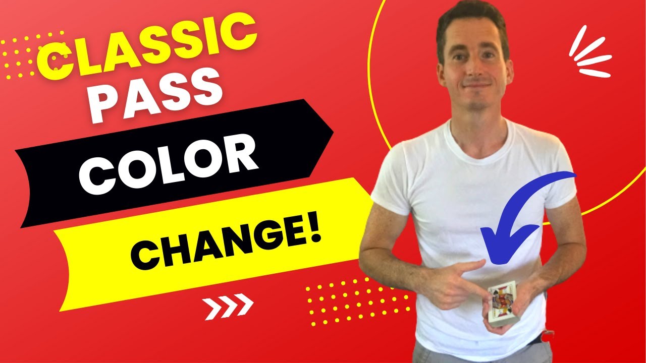 The Classic Pass Color CHANGE! (Visual Card Trick Magic Tutorial) - YouTube