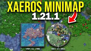 US How To Download Install Xaero S Minimap For Minecraft 1 21 1 Forge ...