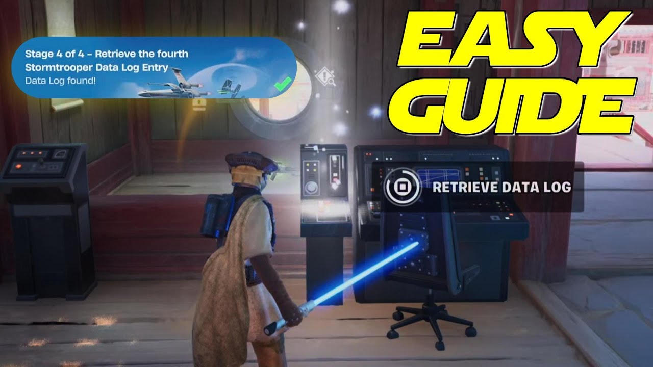 Find and Retrieve all the Stormtrooper Data Log entries (All 4 Stages) Galactic Battle Story ...