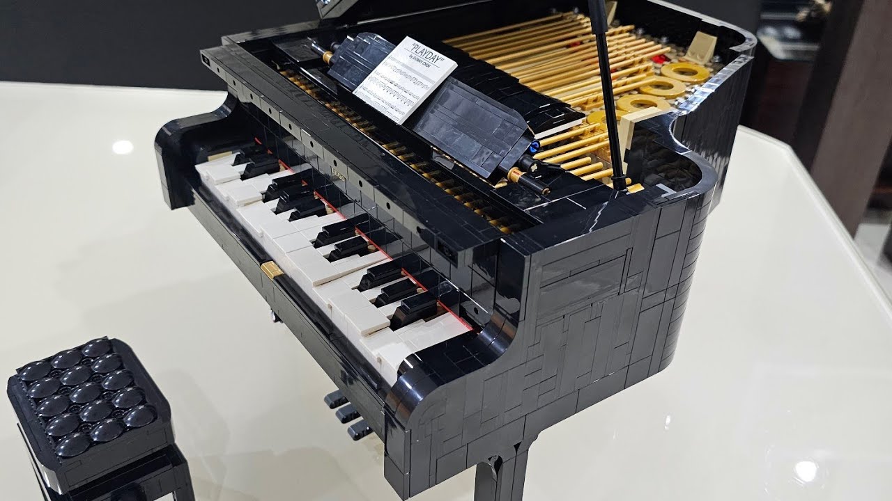Lego Ideas Grand Piano | 21323 (build ur own) Building kit | Creative ...