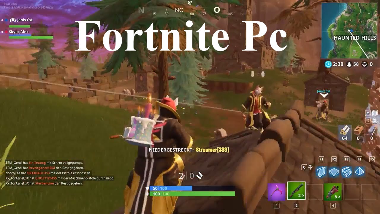 Season 5 Aufgaben von woche 3 mit Janis Fortnite Pc - YouTube