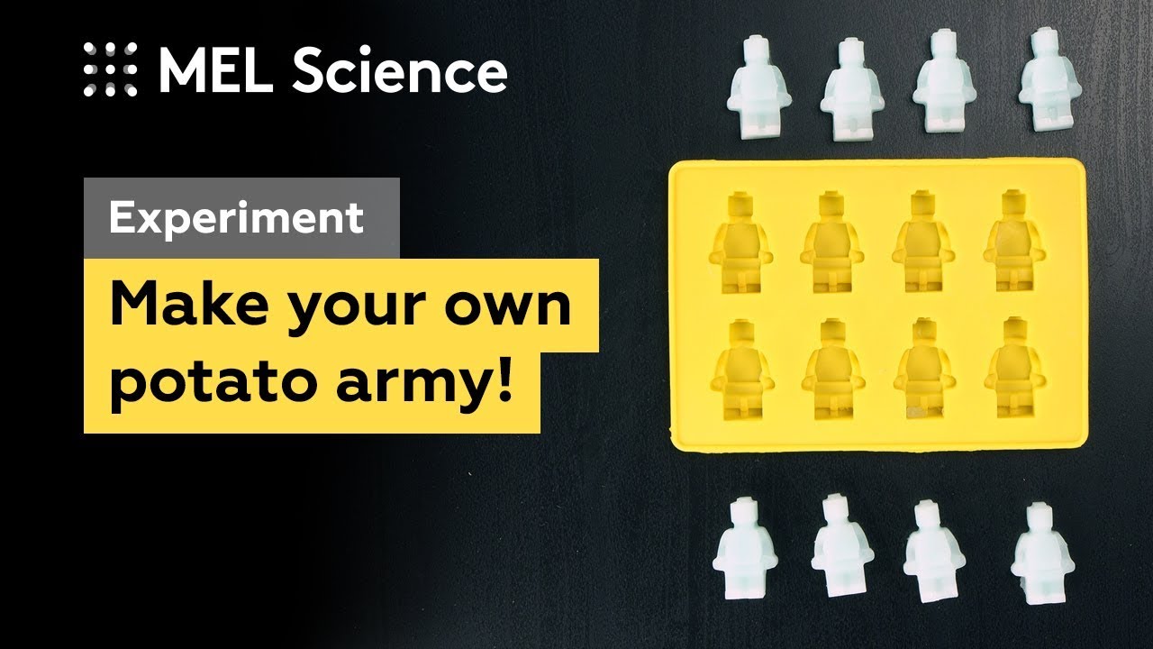 How to make a plastic toy from a potato (Easy experimet to do at home ...