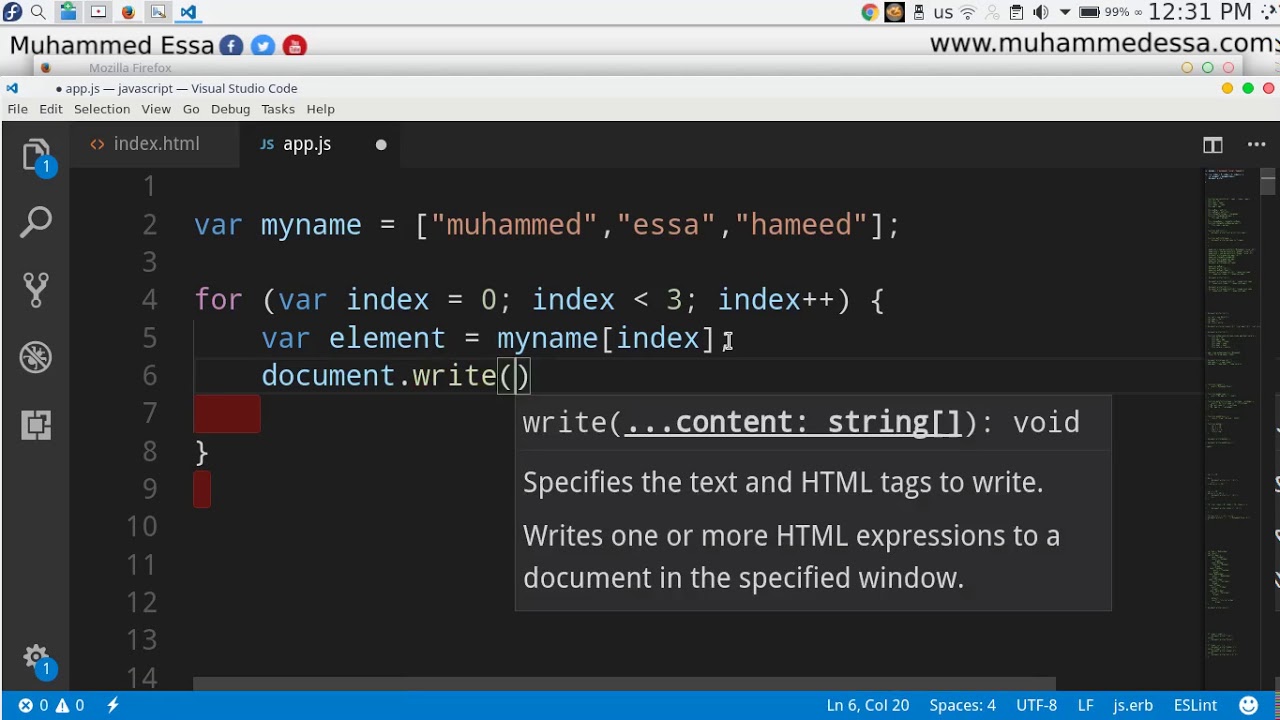 16 JavaScript Array YouTube 16-javascript-array-youtube