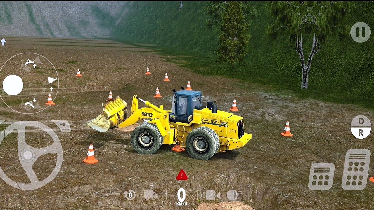 Jcb game putting mudd into the holes, jcb game. - YouTube