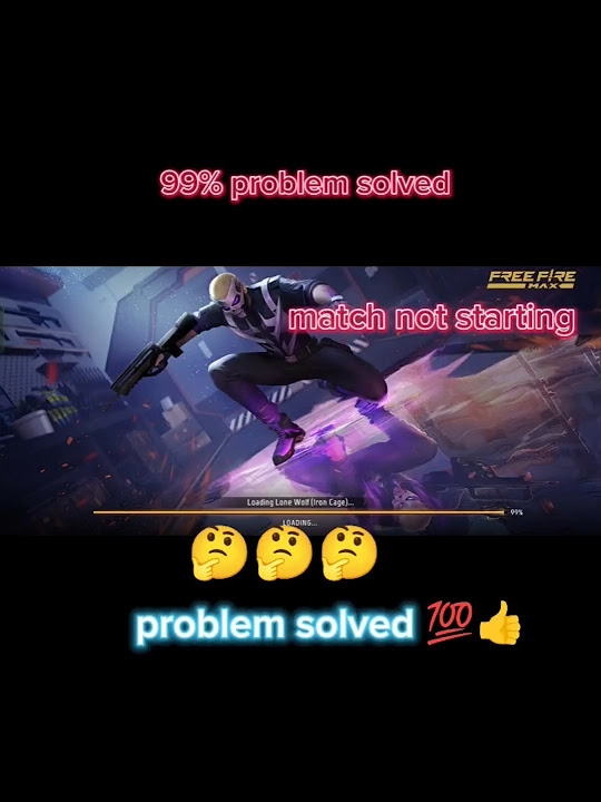 Br Rank 99% Loading Problem Solution 💯👍 match not start problem #freefire #shortsfeed # ...