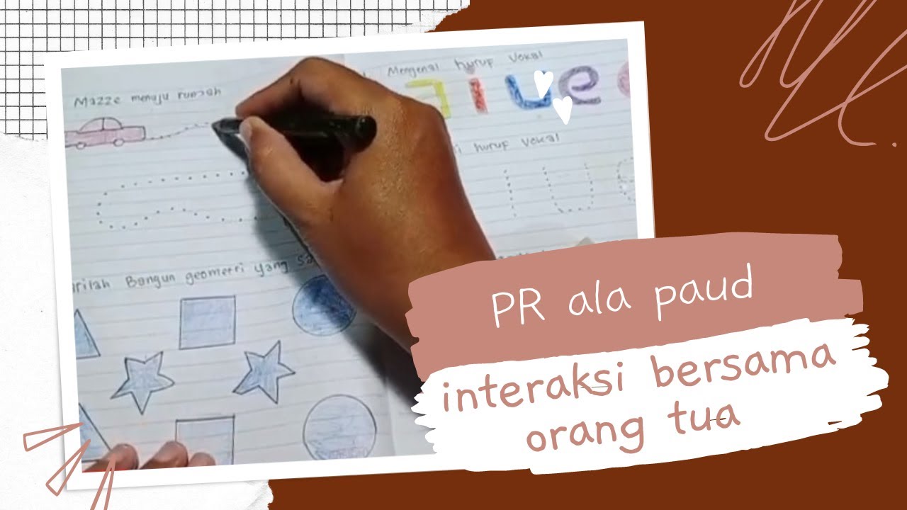 PR ala PAUD | melibatkan orang tua dalam mengerjakan - YouTube