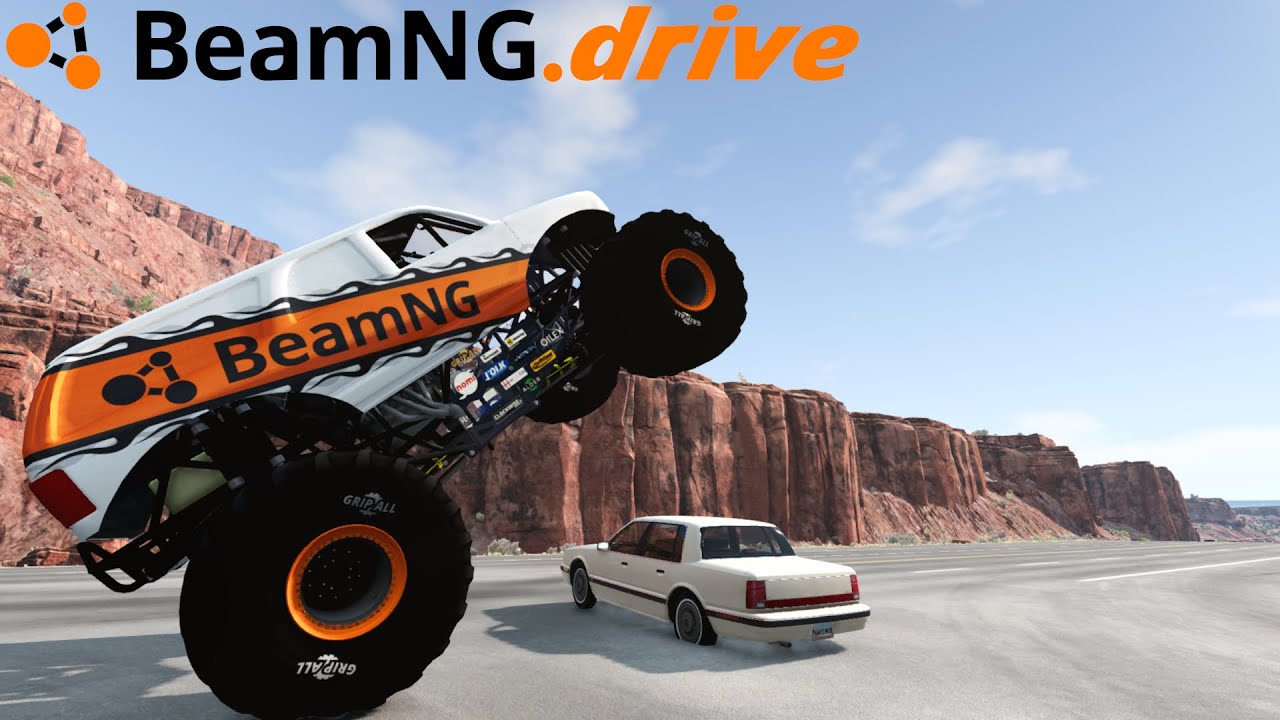 The Best Monster Truck in BeamNG Drive - YouTube