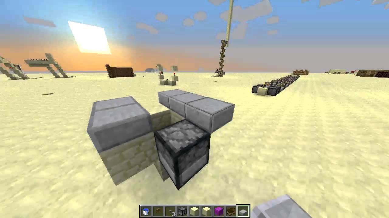 Minecraft: Flying Boat Machine (NO REDSTONE) - YouTube