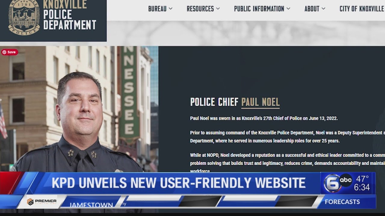 KPD unveils new user-friendly website - YouTube