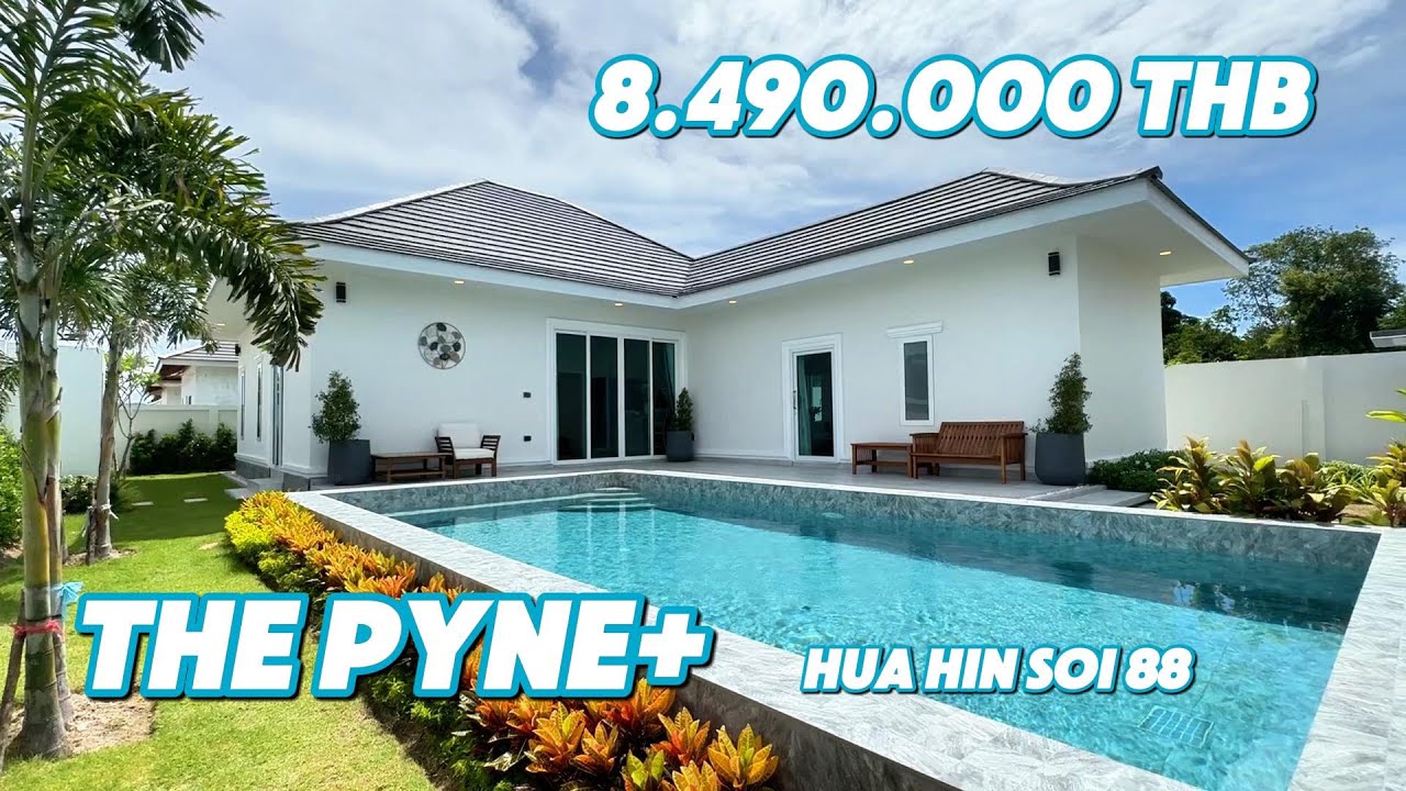New Development The Pyne Plus 2 - Hua Hin 3 Bedroom Pool Villa Thailand ...