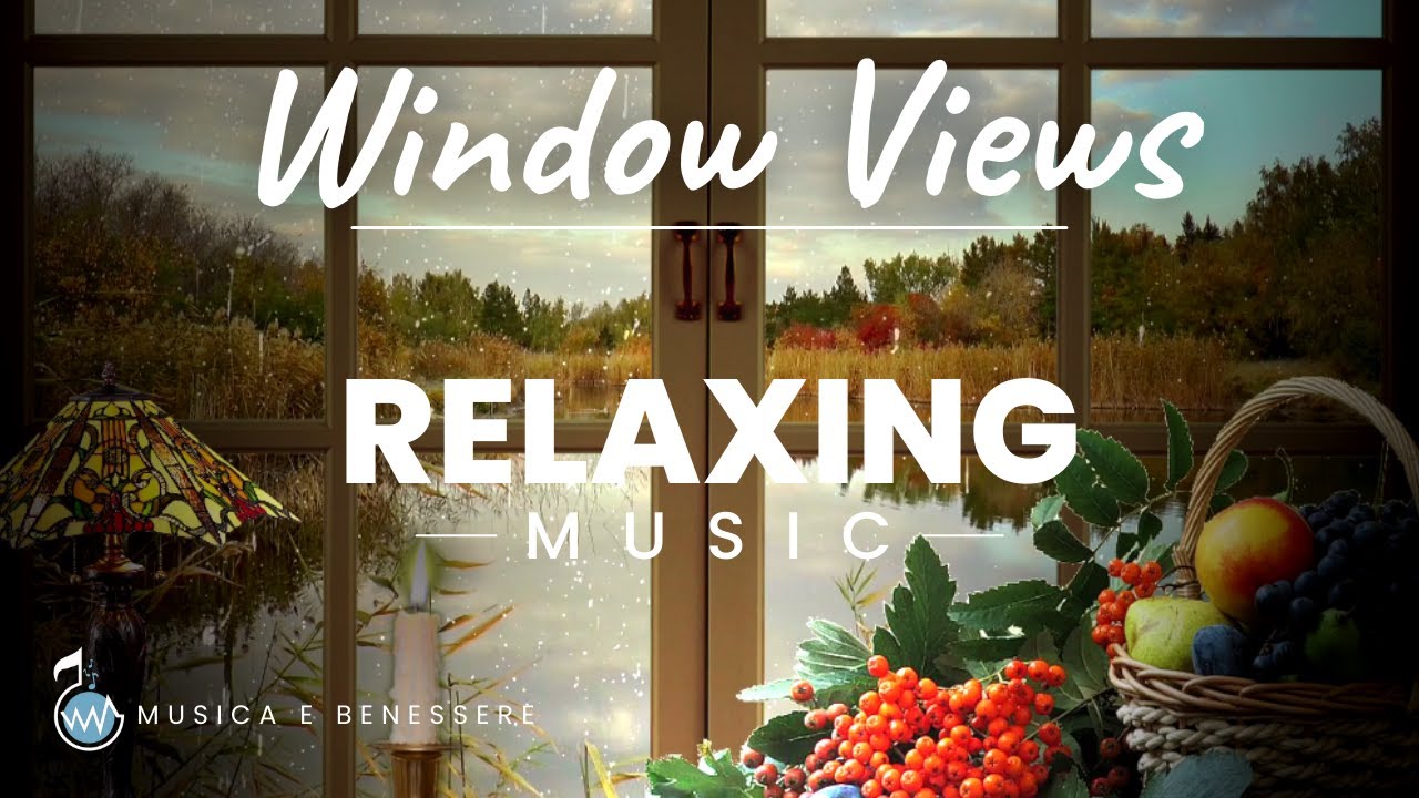 Relaxing Window Views: Chopin Relaxing Classical Music with Rain in ...