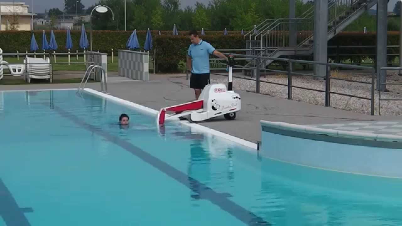 Panda Pool - Portable Pool Hoist Video - YouTube