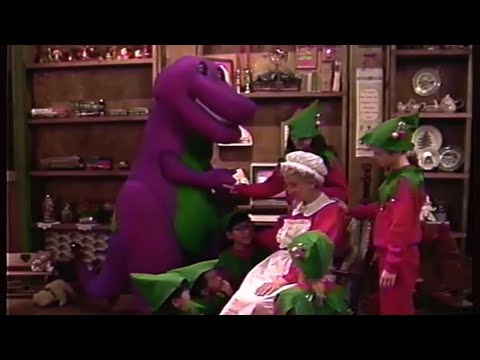 Barney Waiting for Santa - Jolly Old St. Nicholas [1990] - YouTube