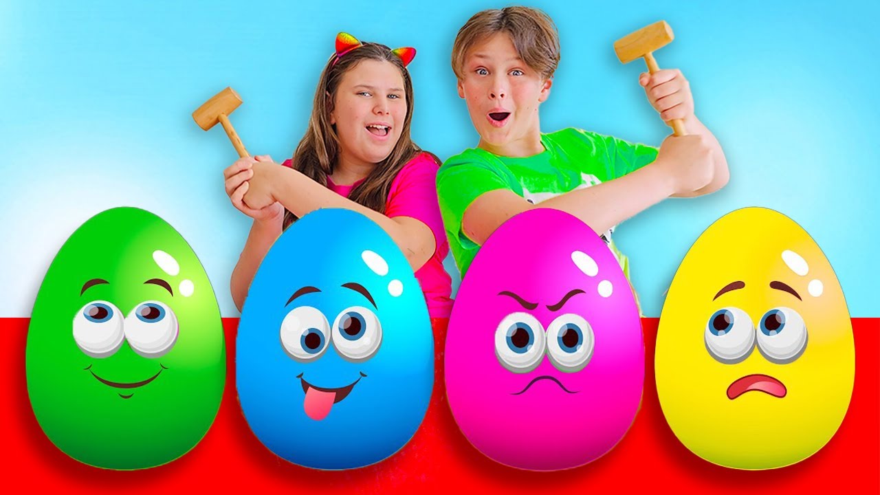 Surprise Eggs kids video - YouTube