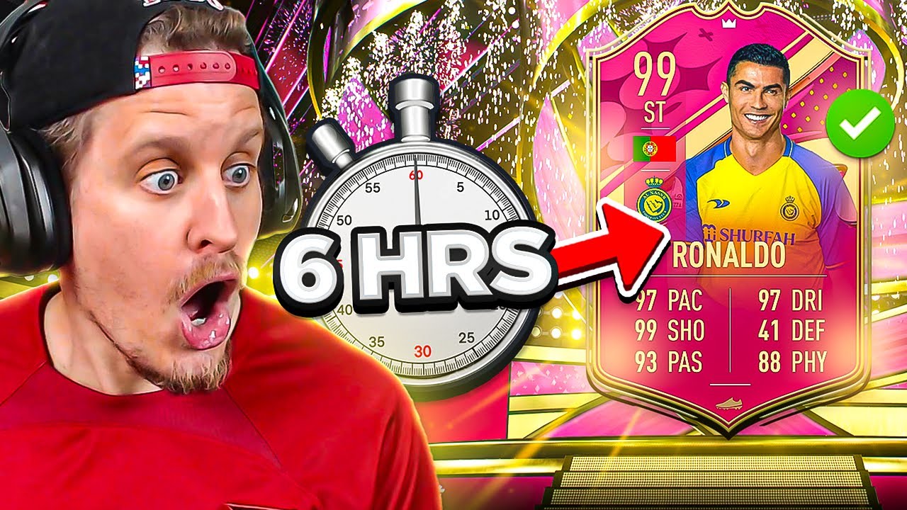 It Took Me 6 Hours to Complete 99 FUTTIES Ronaldo And.... - YouTube