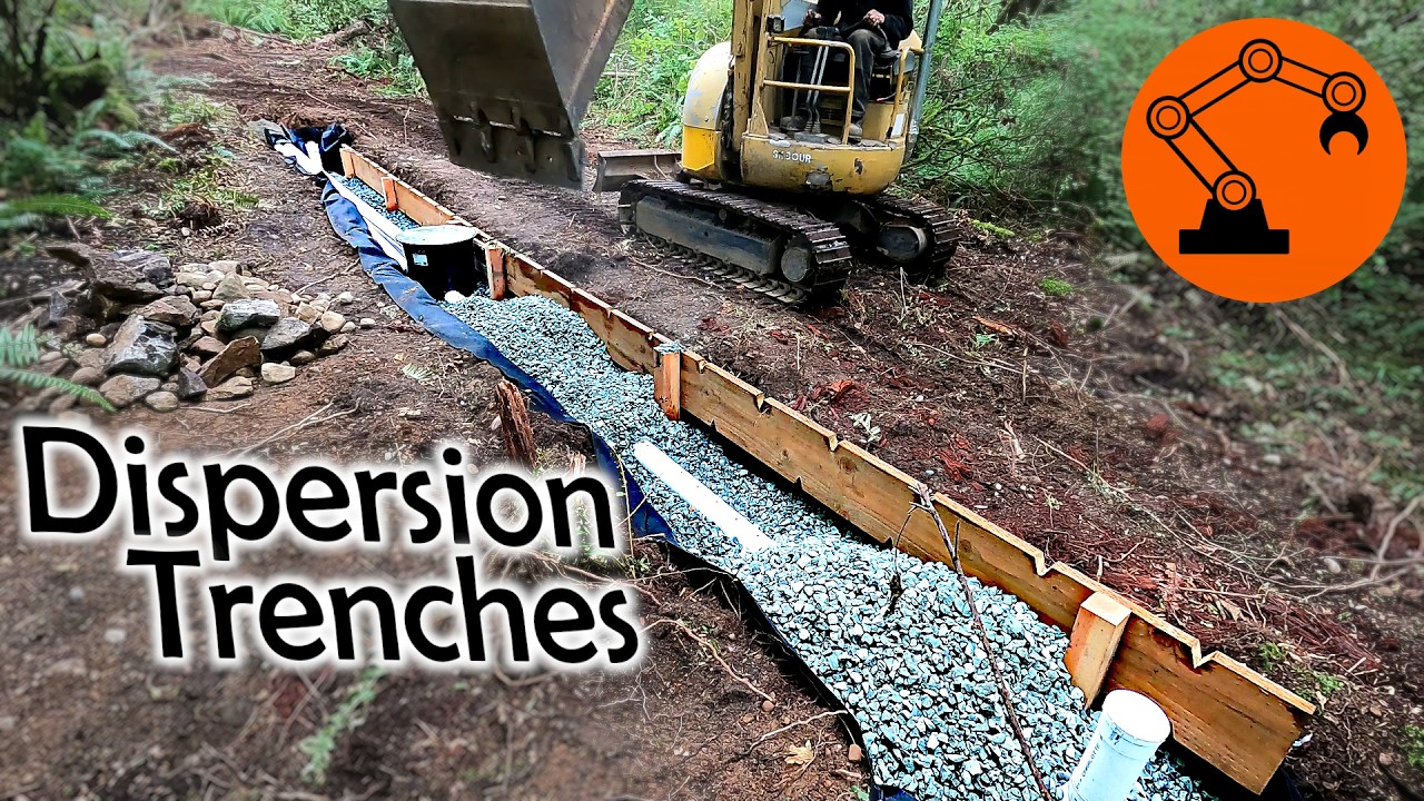 Dispersion Trenches: Where Does Your Roof Water Go? - YouTube