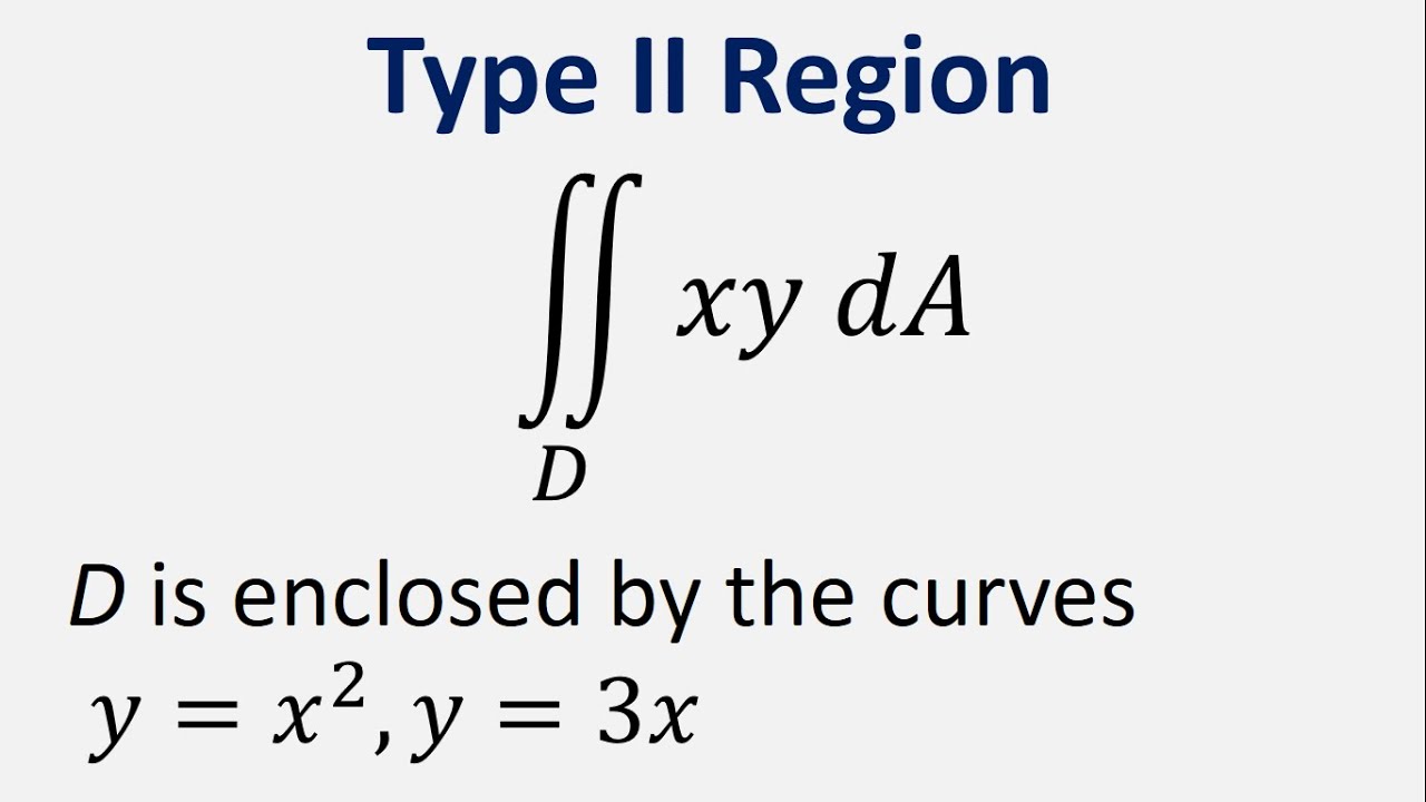 Evaluate Double Integral As Type II Region Xy DA D Is Enclosed By Evaluate Double Integral As Type II Region Xy DA D Is Enclosed By