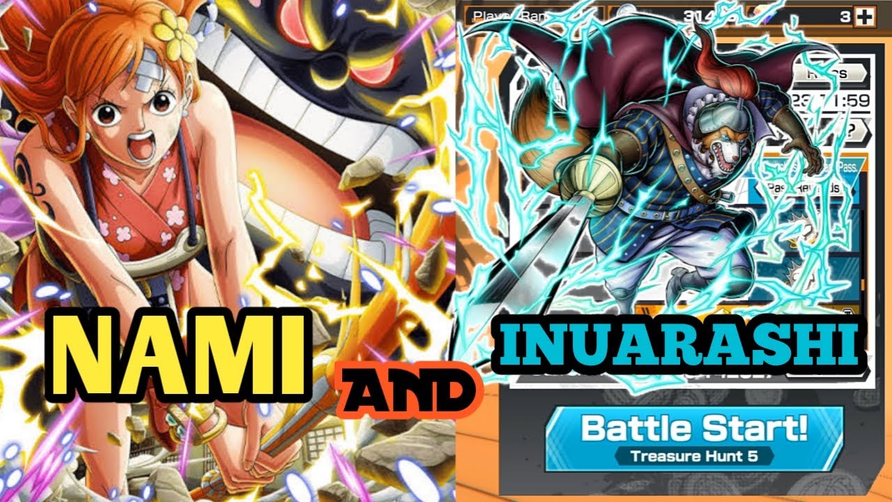 Nami Raid on Onigashima bounty rush | INUARASSHI | OPBR | ONE PIECE ...