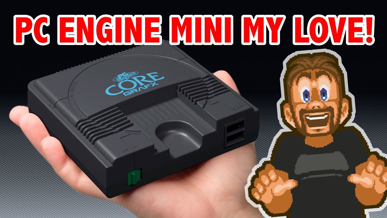 Mon amour pour la PC Engine (Test PC Engine Mini) ! - YouTube