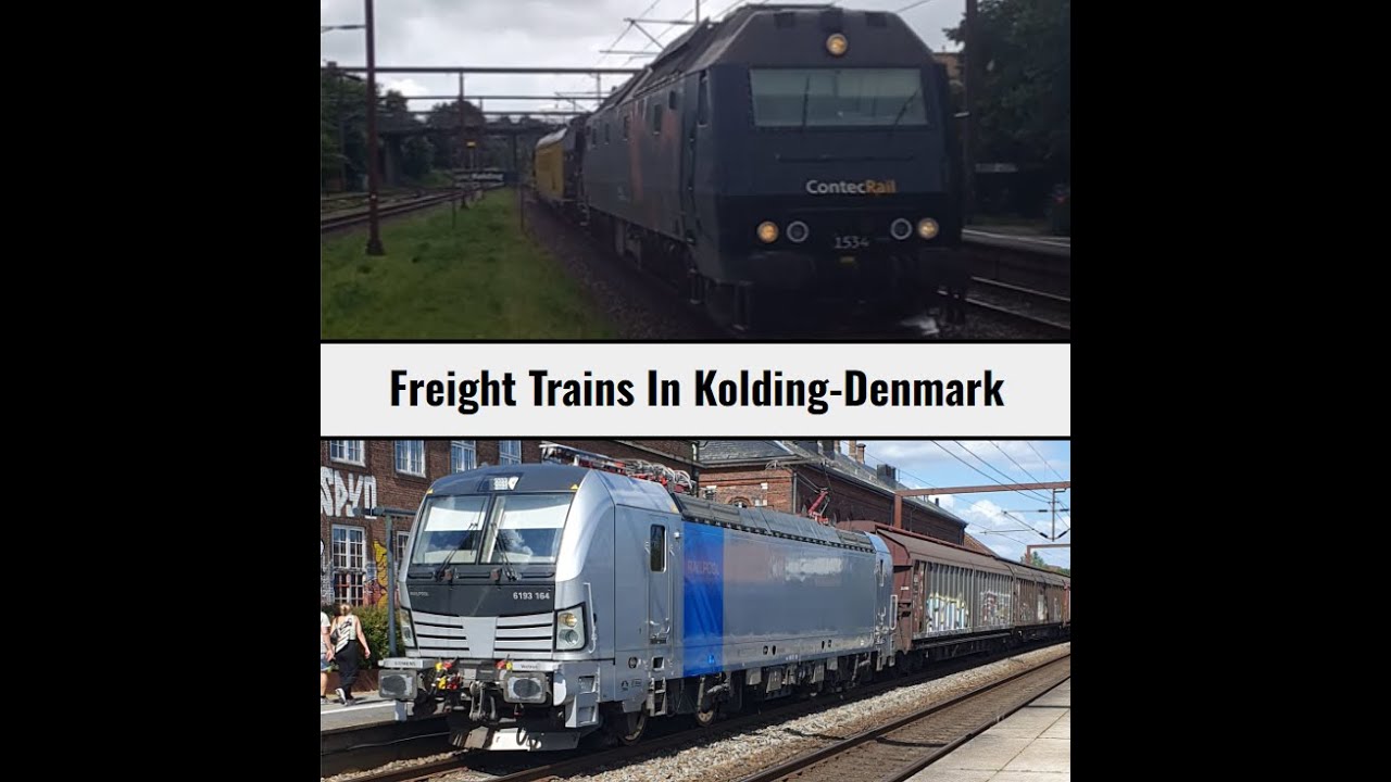 Contec Rail TME 1534 + Infranord Målevogn - Freight Trains in Kolding ...