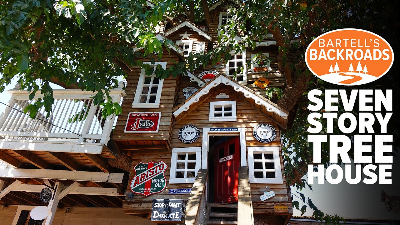 Unusual California roadside stop includes a seven-story tree house | A ...
