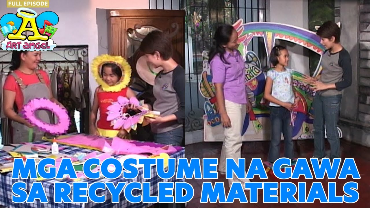 Paano lumikha ng costume o damit gamit ang mga recyclable material ...