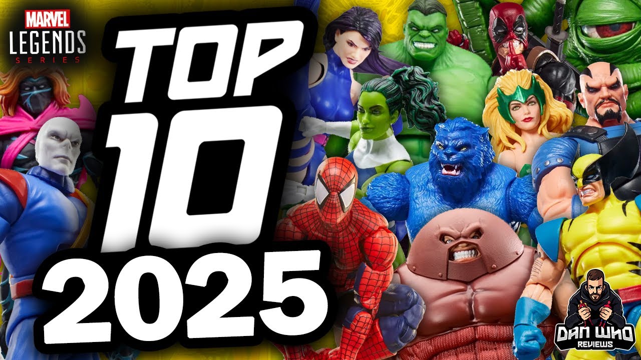 TOP 10 MARVEL LEGENDS OF 2025 - YouTube