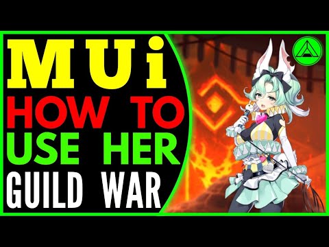MUi in Guild War! (This is how to use her!) 🔥 Epic Seven GW - YouTube