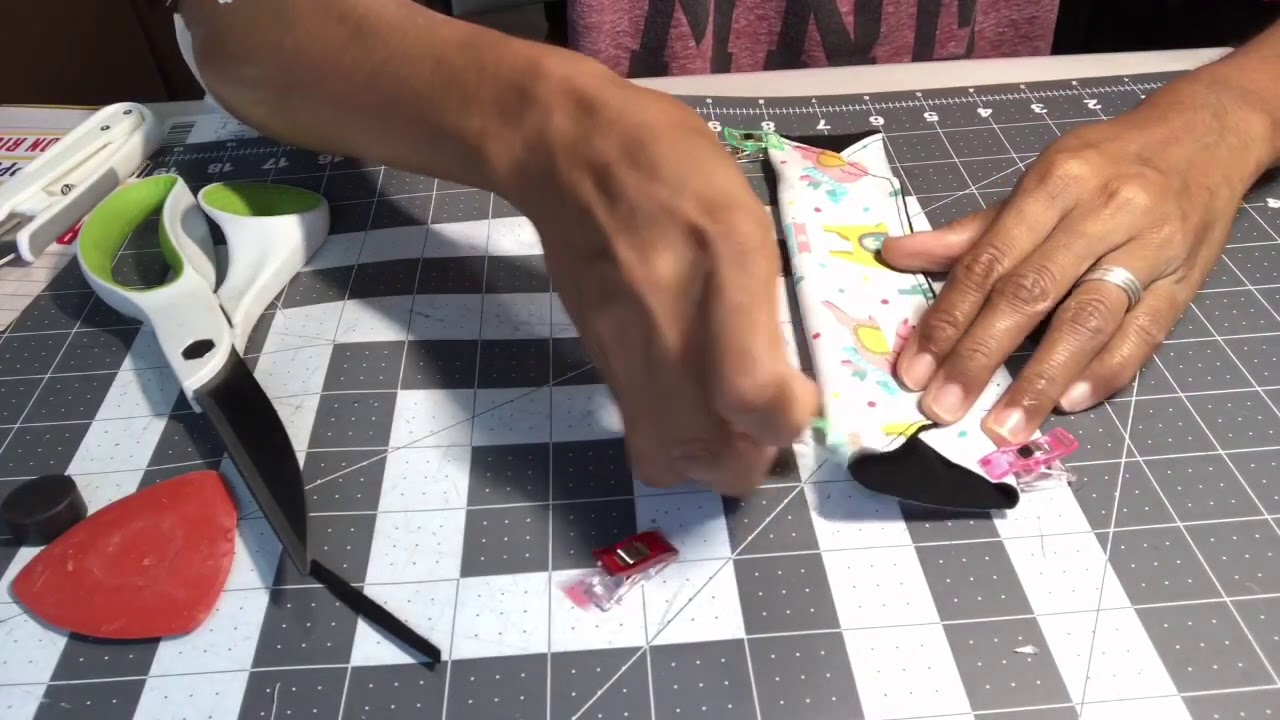 How to make Kids 3D Face Mask - YouTube