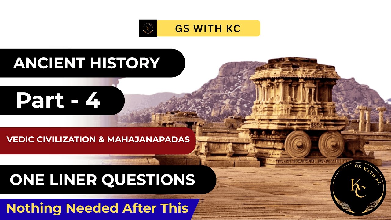 Vedic Civilization & Mahajanapadas | Ancient Indian History Part-4 ...
