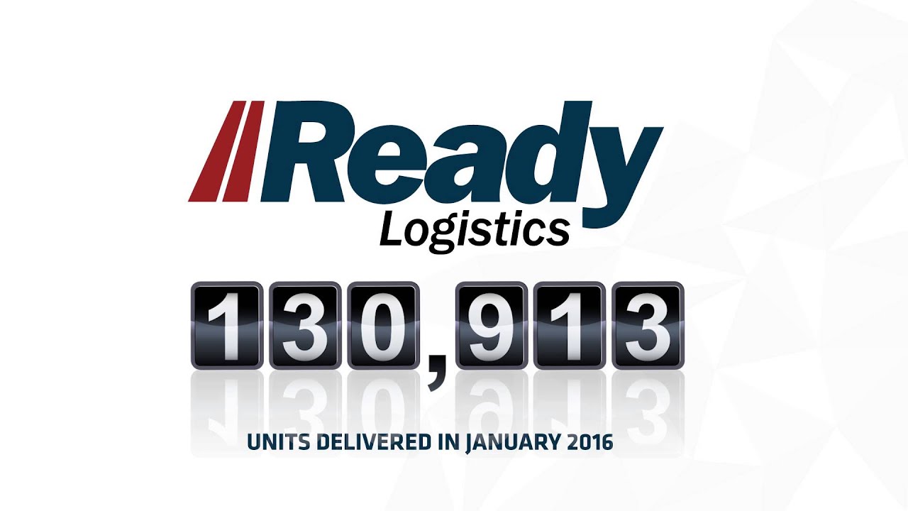 Ready Logistics: Monthly Units Delivered - YouTube